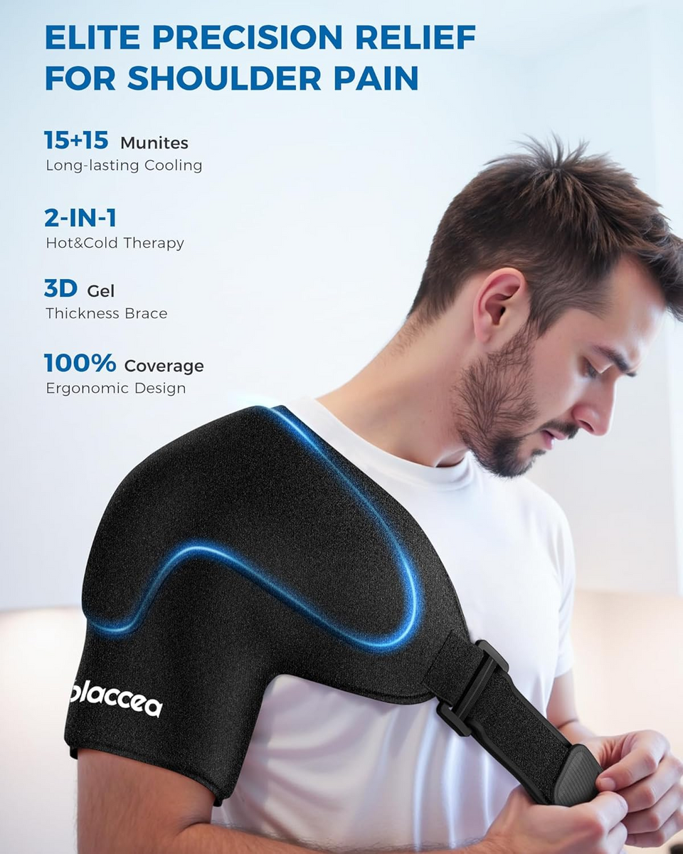 Tolaccea Reusable Shoulder Ice Pack | Pro Recovery Wrap
